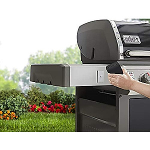 Weber Connect 6-Piece Thermometer Mounting Kit, Black