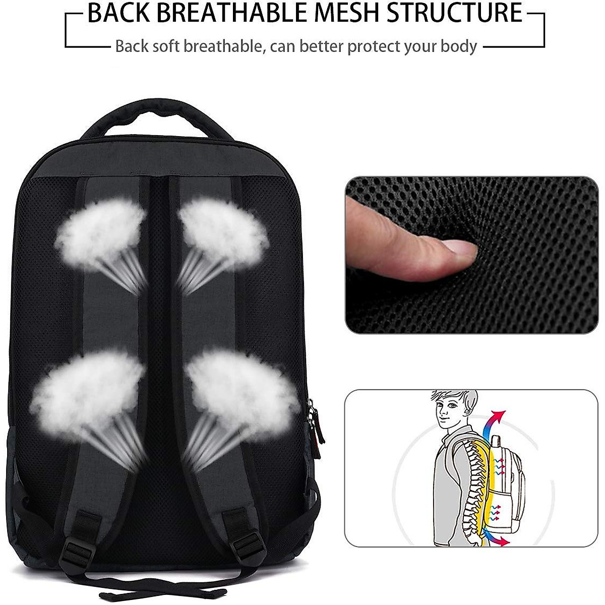 VORI Game Elite Traveling Backpack for Nintendo Switch and Switch OLED Model 2021, Portable Carrying Storage Bag for PS4 Slim and Xbox ONE, Protective Design for Home Storage and Travel, Grey