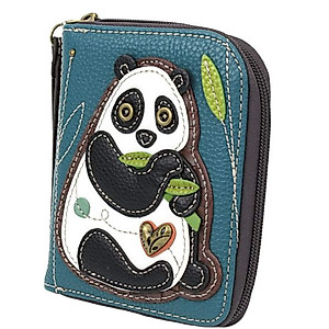Chala Panda Zip-Around Wallet/Wristlet