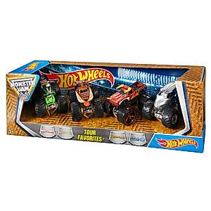 Hot Wheels Monster Jam Tour Favorites – Styles May Vary