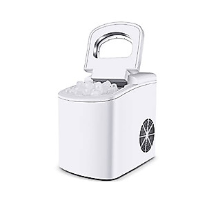 BybAgs ICES Ice Maker Commercial Use Water Bar Bar Ice Cubehine Fully Automatic Household Rapid Ice Makinghine