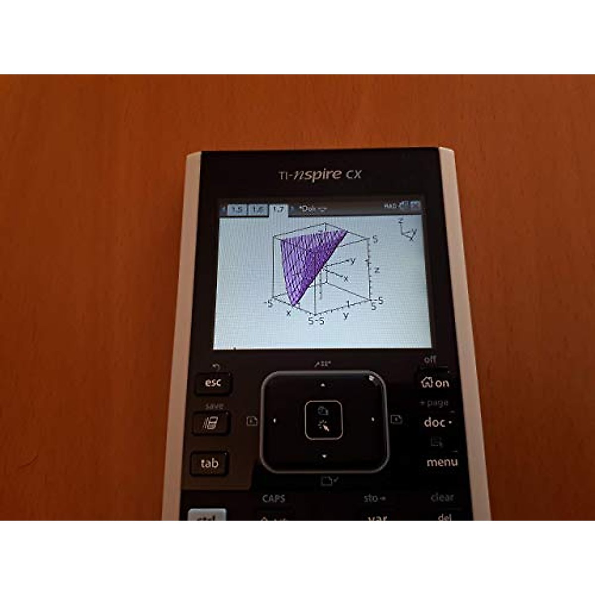 Texas N3/TBL/1E1 TI-Nspire CX Graphing Calculator, Black