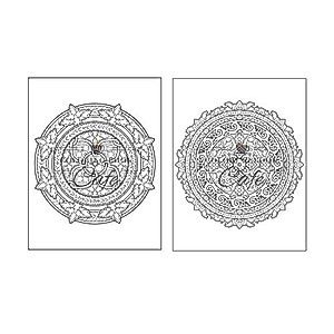 125 Mandalas: An Adult Coloring Book Featuring 125 of the World’s Most Beautiful Mandalas for Stress Relief and Relaxation (Mandala Coloring Books)