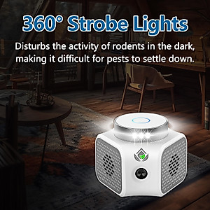 Avantaway 2023 Ultrasonic Pest Repeller,Indoor Ultrasound Pest Repellent for Mouse, Mosquito,Roach,Cockroach,Rodent,Bug,Ant. Electronic Plug in Pest Control for House,Garage,Warehouse,Kitchen, UR02