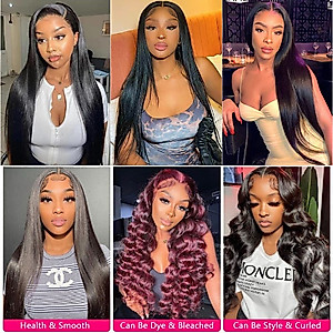 10A Straight Hair Bundles Brazilian 18 20 22 Inch 100% Unprocessed Virgin Hair Straight Weave Bundles Human Hair 3 Bundles Deals