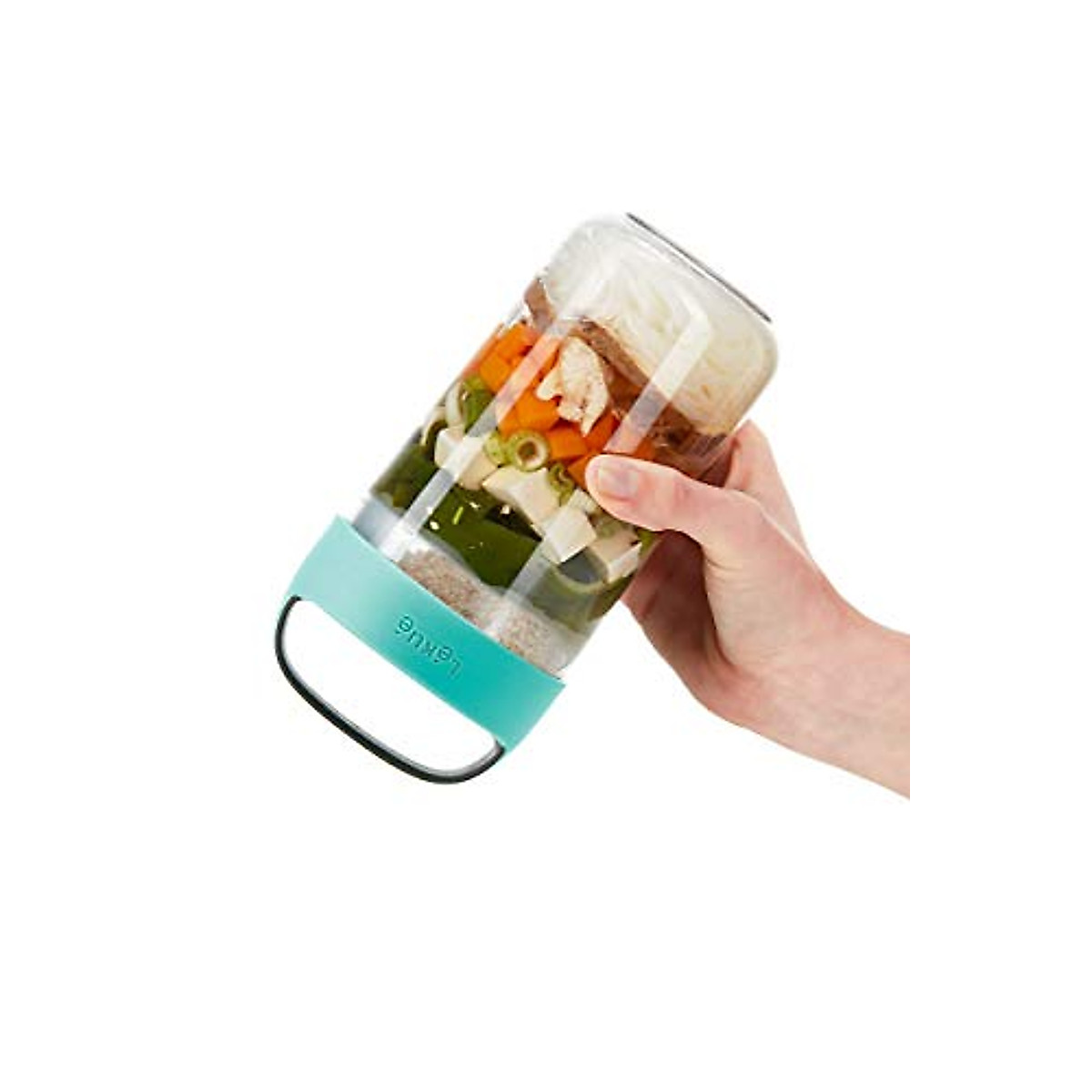 Lekue Food Storage Container, One Size, Turquoise