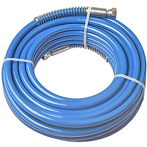 GDHXW 50FT Airless Paint Spray Hose Double Layer Braided Wire Upgraded 8500 PSI High Pressure Flexible Nylon Tube Universal Paint Sprayer 1/4 inch