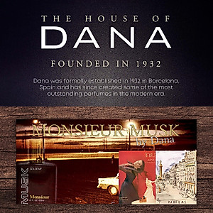 Dana Monsieur Musk EDT Spray Mens Fragrances 4 Oz