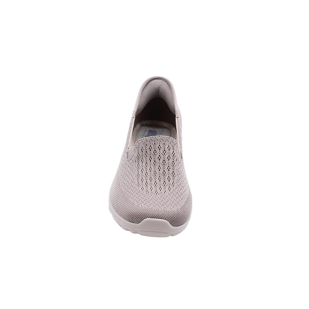 SKECHERS Women's Reggae Fest 2.0-Guiding Light Slip-INS Loafer, Taupe, 7