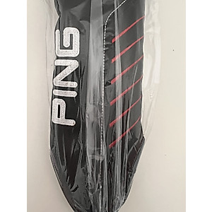 New PING G410 9 Wood Original Golf Black Leather Headcover