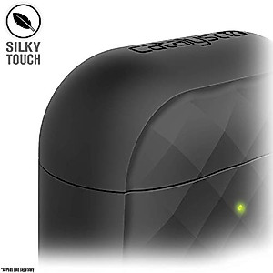 Catalyst Ring Clip case for AirPods 1 & 2 Silicone AirPods Case with Textured Pattern, Extra Grippy High Gloss Surface Finish,