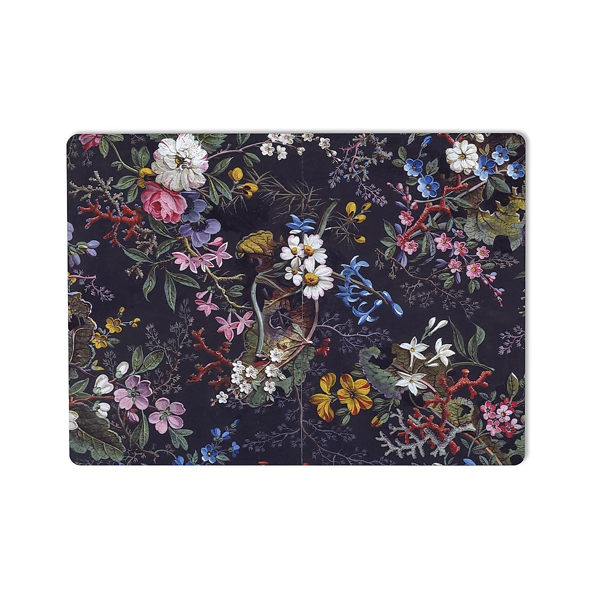 MightySkins Skin Compatible with Microsoft Surface Laptop 5 13.5” Full Wrap Kit - Midnight Blossom | Protective, Durable, and Unique Vinyl Decal wrap Cover | Easy to Apply | Made in The USA