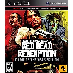 PS3 RED DEAD REDEMPTION GOTY [video game] [video game]