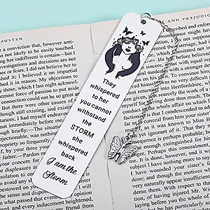 Inspirational Bookmarks for Women Christmas Stocking Stuffers for Female Friend Sister Bookmark for Girls Daughter Book Lovers Reader Birthday Thanksgiving Day Valentines Day Gifts Book Marker for Her