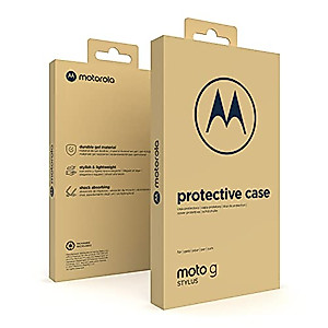 Motorola Moto G Stylus (2022) Protective Case- Precision fit, Stylish Shock Absorbing Phone Cases - Black [NOT for 2022 G Stylus 5G Version]