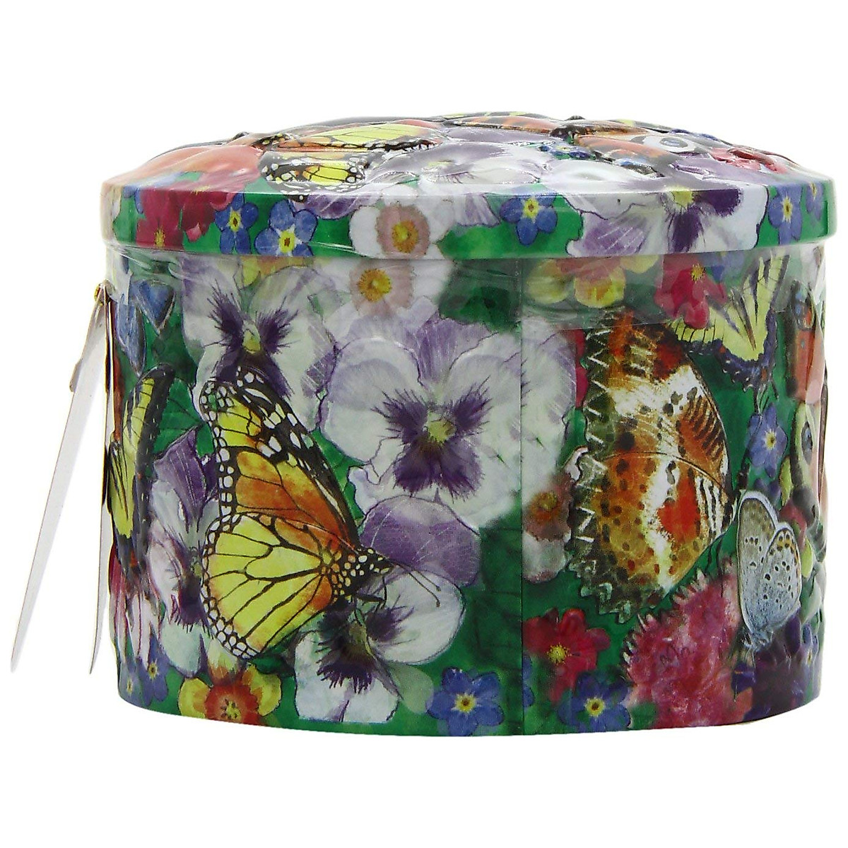 Gardiners of Scotland Handmade Fudge 200g Round Tin, Butterfly Vanilla Fudge