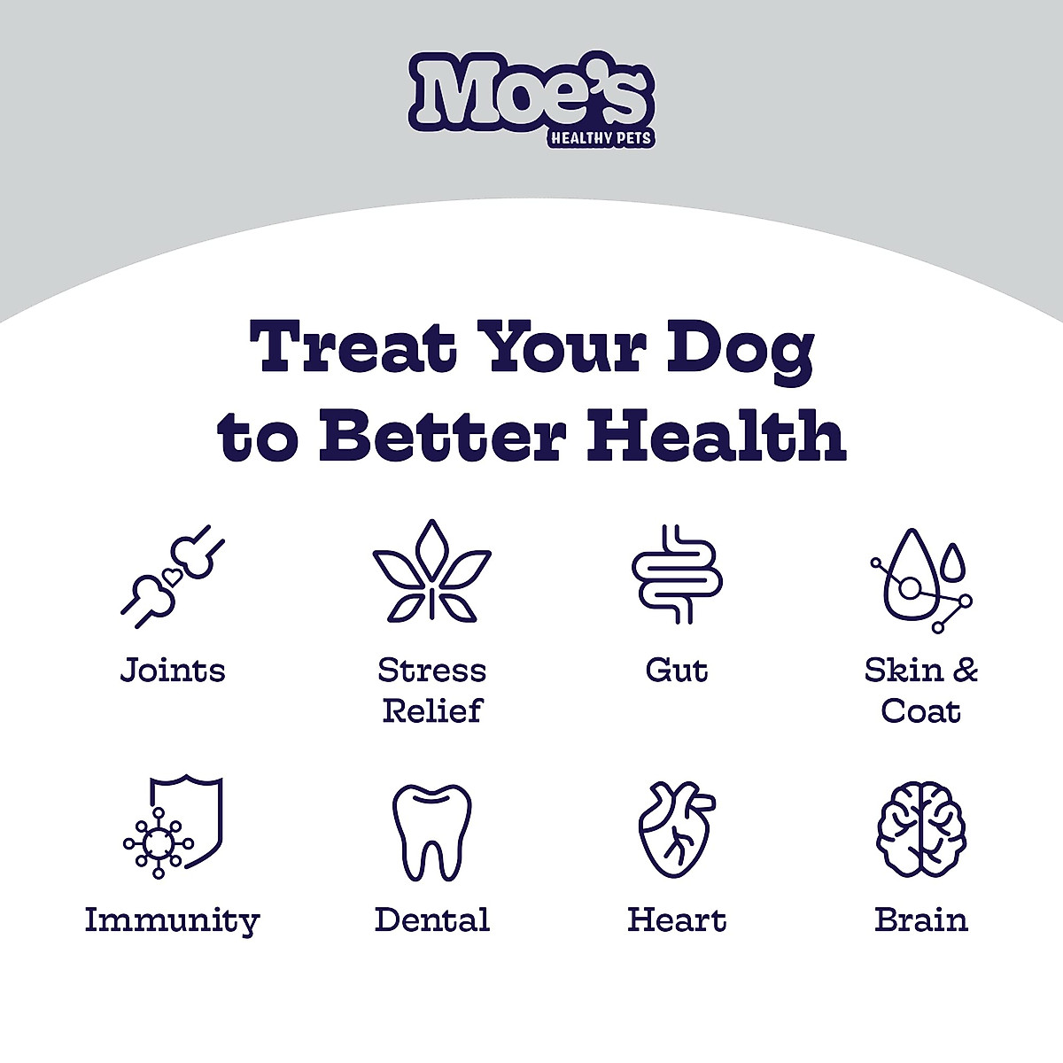 Moe's Natural Defense Bundle - Moe's Immunity Chews & Moe's Multivitamin Chews (90 Count Each)