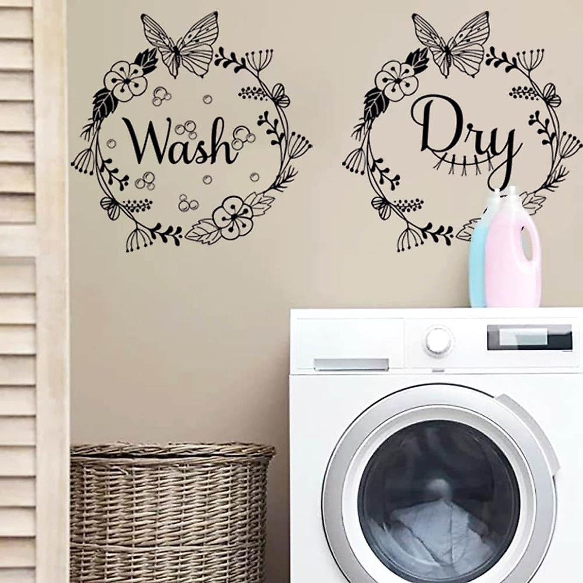 Laundry Room Wall Stickers Laundry Today Naked Tomorrow Wash Dry Bubble Quote Wall Decals Laundry Room Vinyl Wall Decal Quote Wash Dry Vinyl Laundry Stickers Quote Wall Art Stickers for Home Apartment