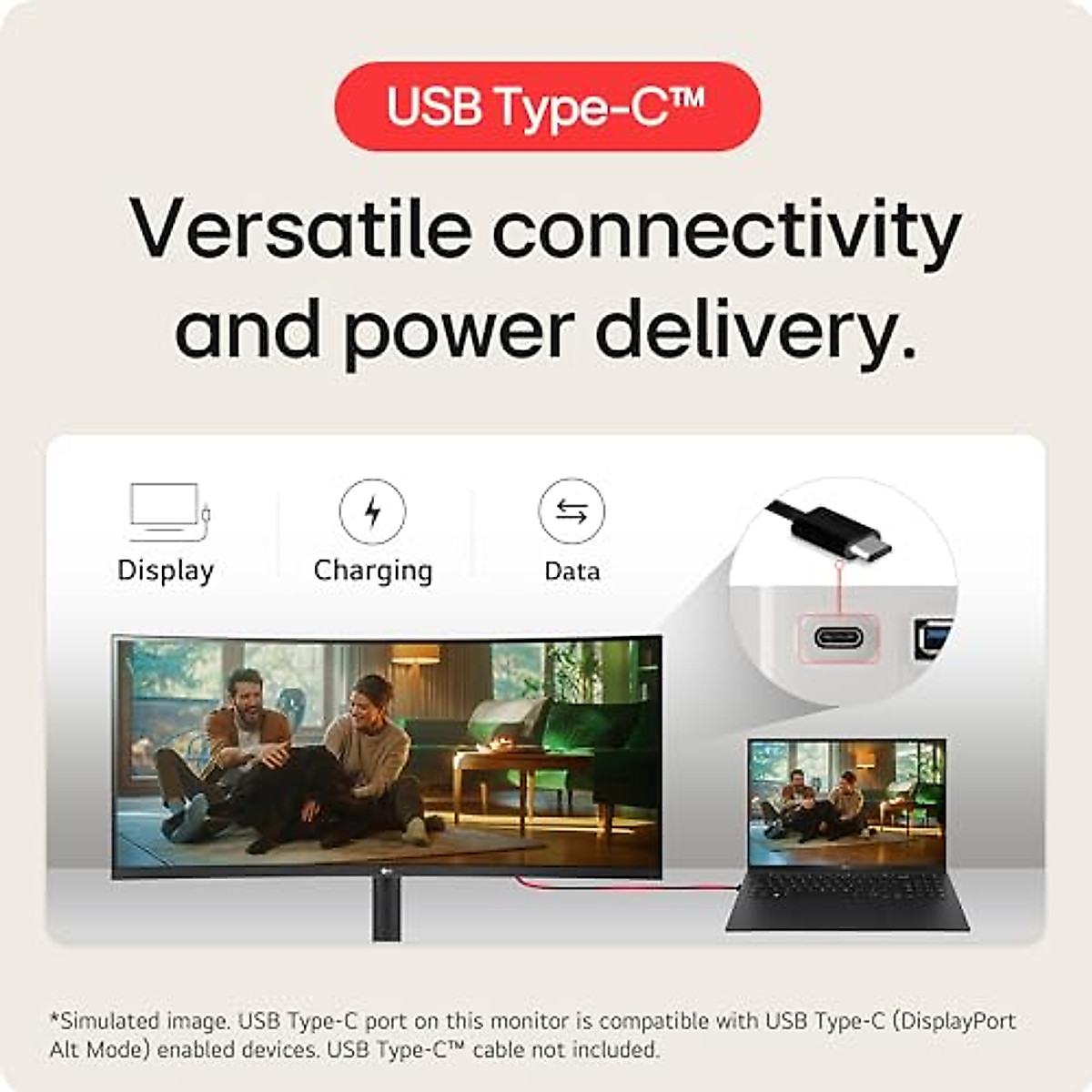 LG Smart Monitor (32SQ730S) - 32-Inch 4K UHD(3840x2160) Display, webOS Smart Monitor, ThinQ Home, Magic Remote, USB Type-C™, 2x5W Stereo Speakers, AirPlay 2, Screen Share, Bluetooth,Silver
