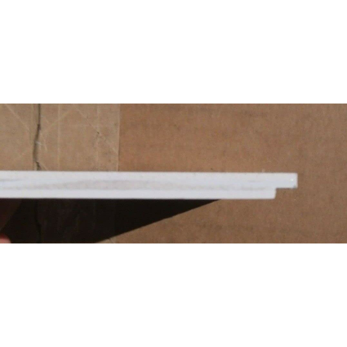 LINOXE Medicine Cabinet Replacement Shelf White - 3" Depth- 12" 12.5", 12.75", 13", 13.25", 13.5", 13.75", 14", 14.5" Length/3 Layer warp Resistant Plywood