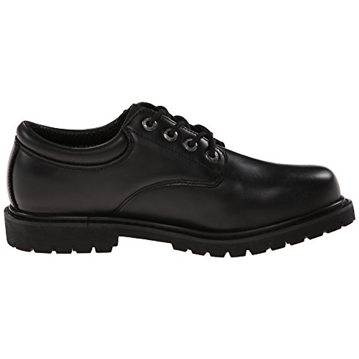 Skechers Men's Cottonwood Elks Work Shoe, Black, 10 3E US