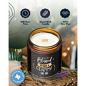 Granny Candle, Perfect Mother's Day Gifts for Granny from Grandson, Granny Birthday Gifts, Unique Granny Gifts, Best Granny Gift Ideas from Granddaughter, Thoughtful Christmas Gift for Granny