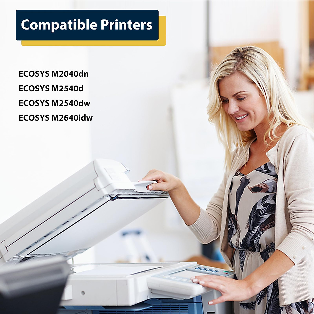 APRONE TK-1172 TK1172 (1T02S50US0) Compatible Toner Cartridge Replacement for Kyocera TK-1172 for use in Kyocera M2040dn, M2540d, M2540dw, M2640idw Printers (7200 Pages, 2-Pack)