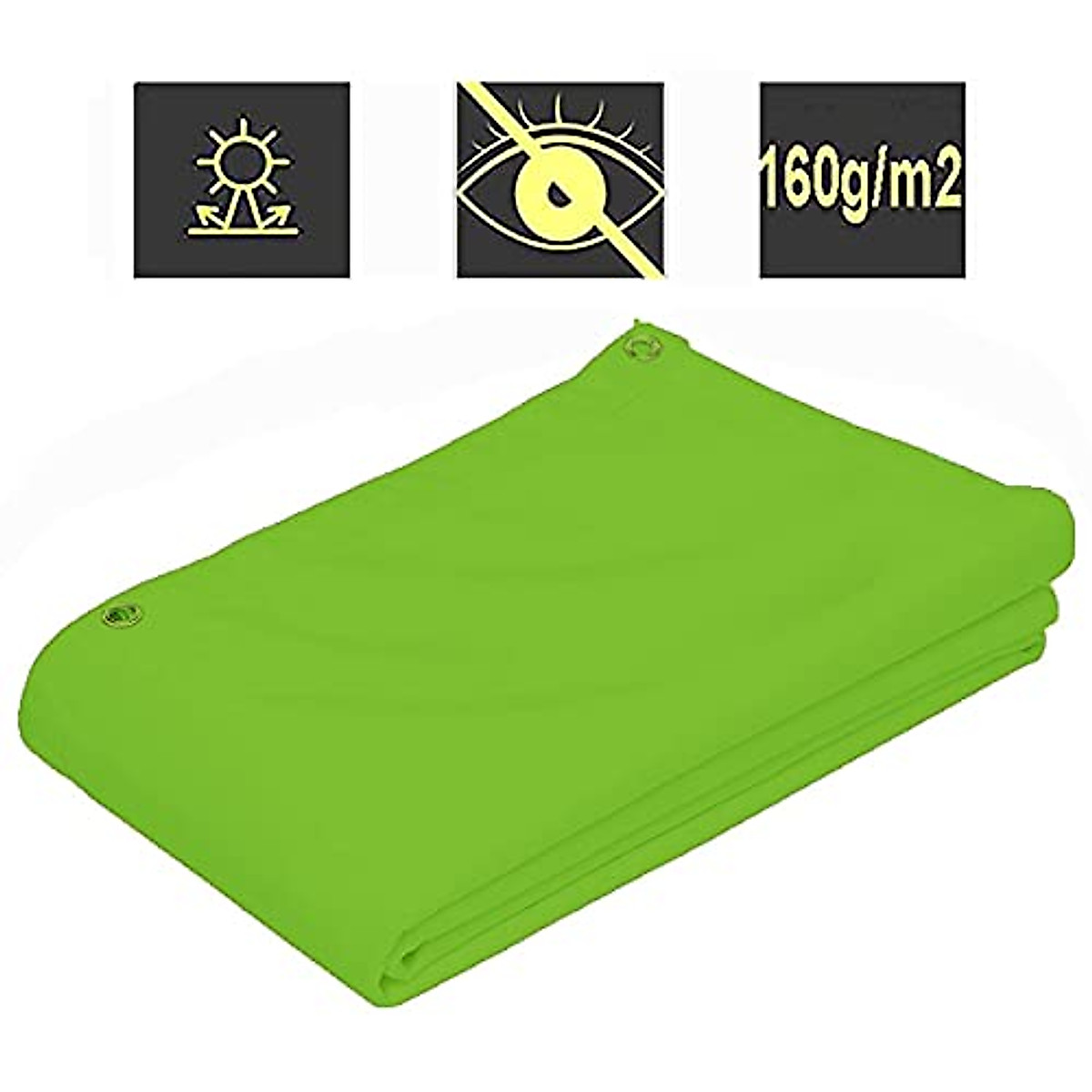 QIAOH Balcony Screen Privacy Fence Cover 3'x33', Privacy Screen for Balcony, Patio Privacy Screens for Balcony for Apartment, Fence Screen Mesh Cover, for Garden Yard Backyard