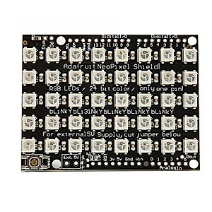 Color Light Development Board, PCB Material WS2812B 5050 RGB LED Integrated Driver Full Color 800Kbps Transmission Speed for Hotel