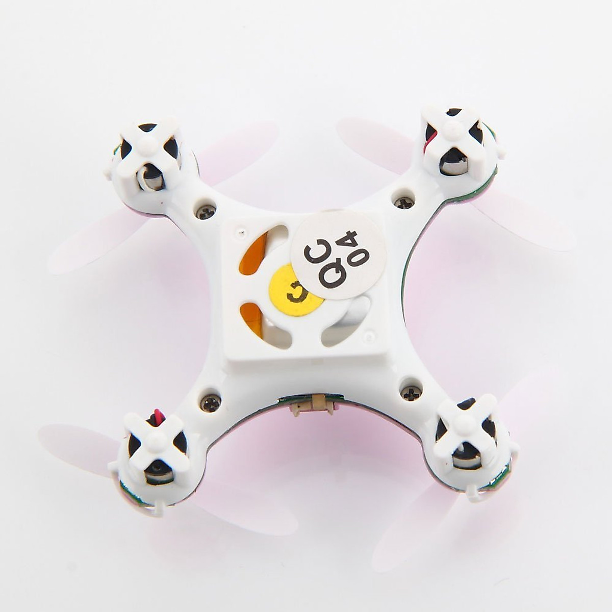 Cheerson CX-10 4CH 2.4GHz 6 Axis Gyro LED Rechargeable Mini Nano RC UFO Quadcopter - Pink