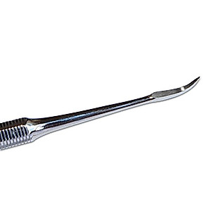 Mars Coat King Stainless Steel Single End Tooth Scaler for Dogs and Cats, Small Bow End, Professional Dental Grade