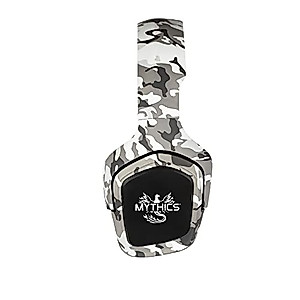 Konix Drakkar Ares Camo - Wired Gaming Headset with Microphone - 3.5 mm Jack - High Audio Quality - Headset with Flexible Microphone - Comfortable and Insulating Pads