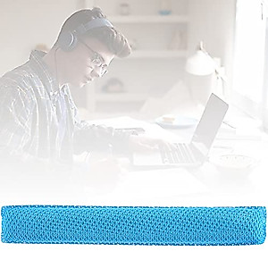 Shanrya Replacement Headband Cover, Soft Headset Headband Pad Easy Installation High Compatibility Durable for G930 Headphones
