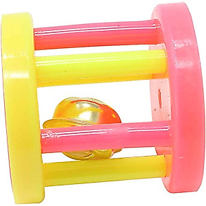 1309 3 Roller Foraging Cages Bonka Bird Toys Foot Beak Colorful Budgie Finch Parrotlet Parrot