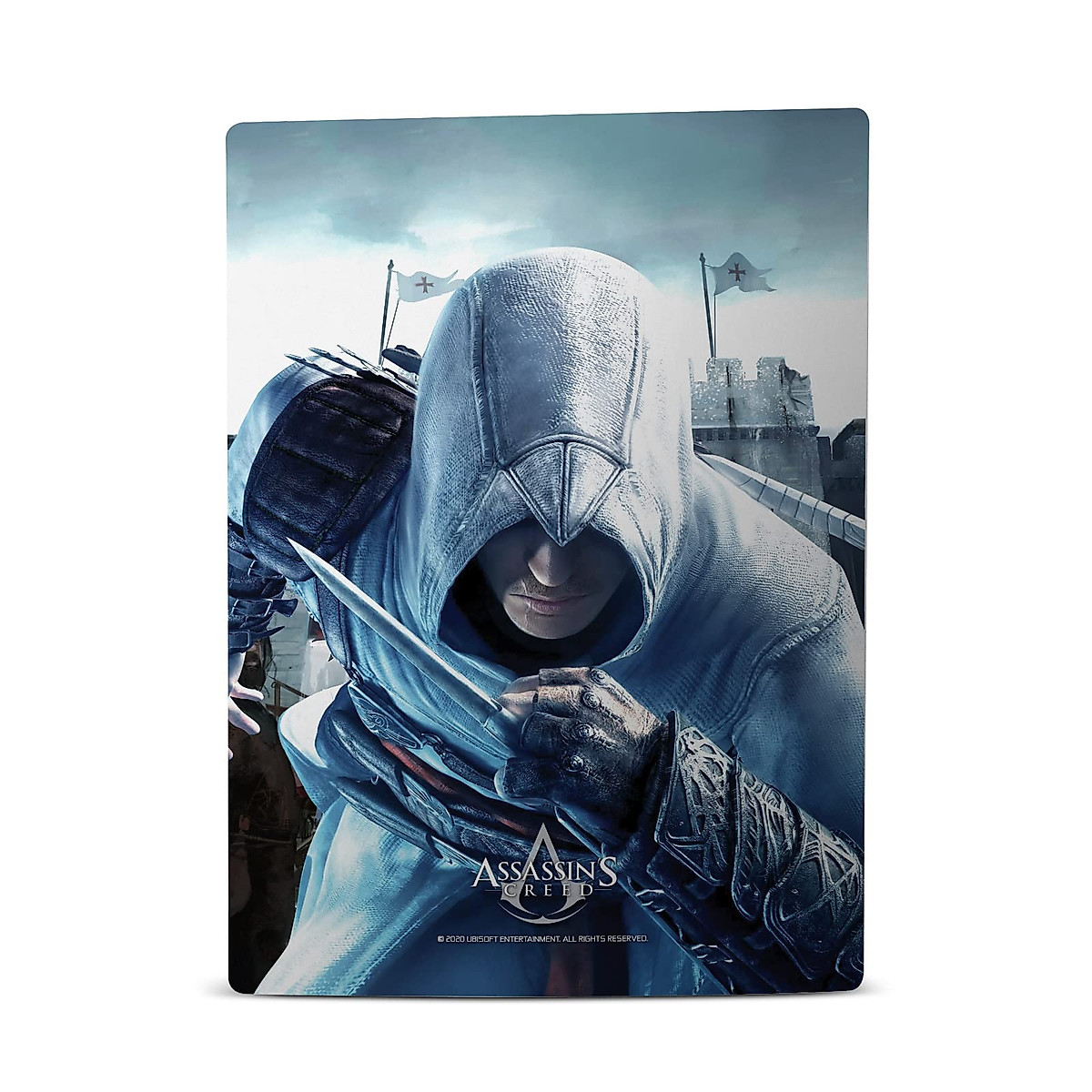 Head Case Designs Officially Licensed Assassin's Creed Key Art Altaïr Graphics Vinyl Faceplate Sticker Gaming Skin Decal Cover Compatible With Sony PlayStation 5 PS5 Disc Edition Console