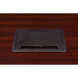 Regency Legacy 120-inch Racetrack Conference Table with Power Data Grommet- Mahogany