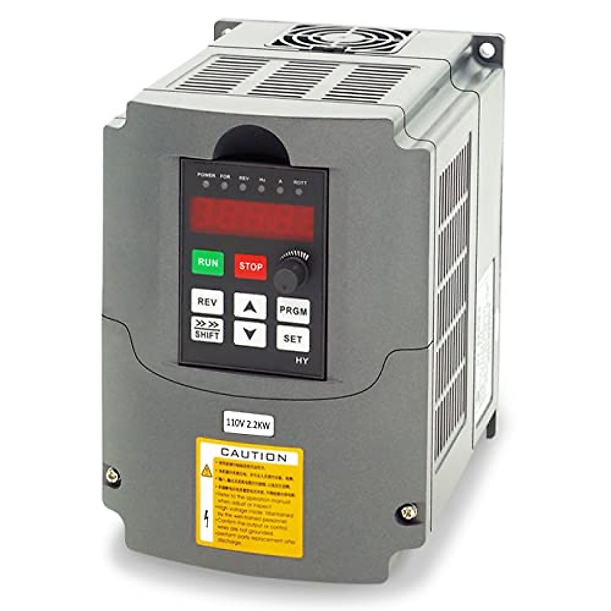 Huanyang VFD,Single to 3 Phase,Variable Frequency Drive,2.2kW 3HP 110V/120V Input AC for Motor Speed Control,HY Series