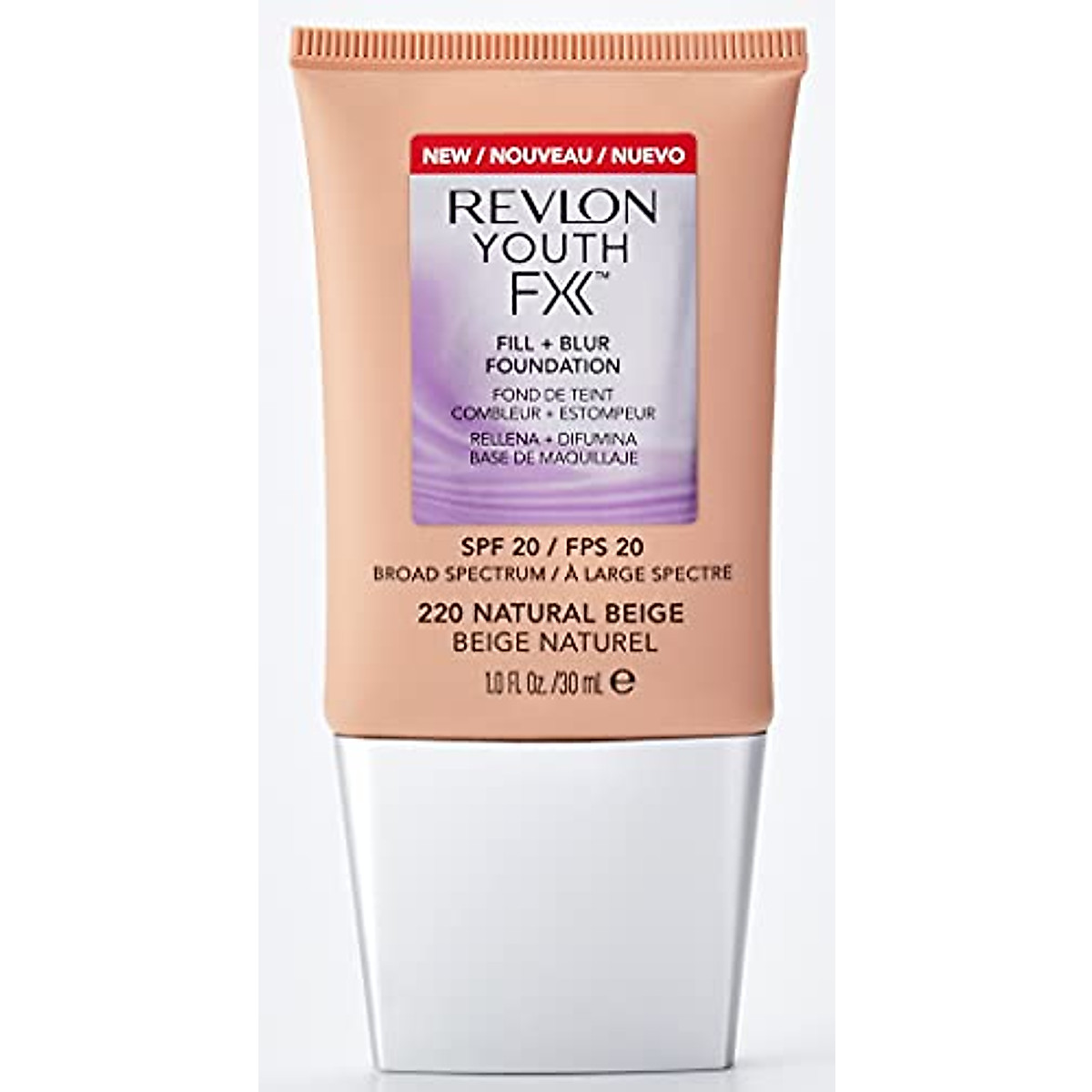 Youth Fx Fill + Blur Foundation 220Natural Beige Spf20 30Ml