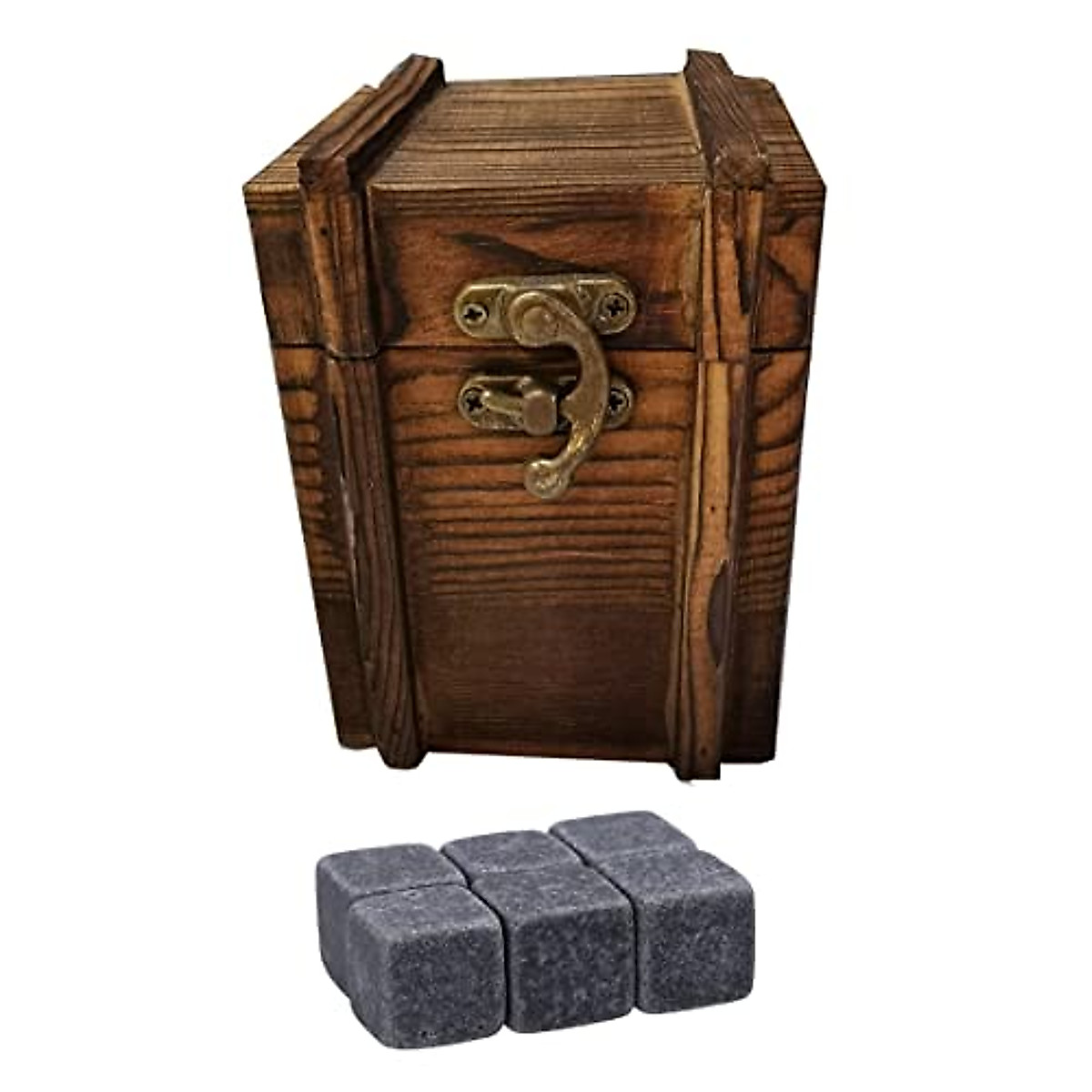 Gifts for Men Dad, Whiskey Stones, Stocking Stuffers for Men, Unique Anniversary Birthday Gift Ideas for Him Boyfriend Husband Grandpa Uncle, Bar Accessories Cool Stuff Retirement Bourbon Presents