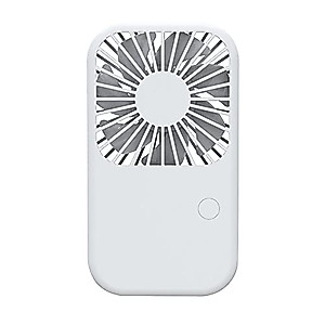 Aozhen Portable Handheld Fan USB Rechargeable Mini Fan Battery Operated Small Hand Held Fans 3 Speeds Adjustable Personal Desk Fan for Kitchen, Office, Outdoor