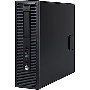 HP Elite 800G1 Desktop Computer PC, Intel Core i5 4th Gen Processor, 8GB RAM, 500GB HDD, MTG New 22 inch Monitor, RGB Speaker Keyboard Mouse, WiFi Windows 10 Pro 64-Bit (Renewed)