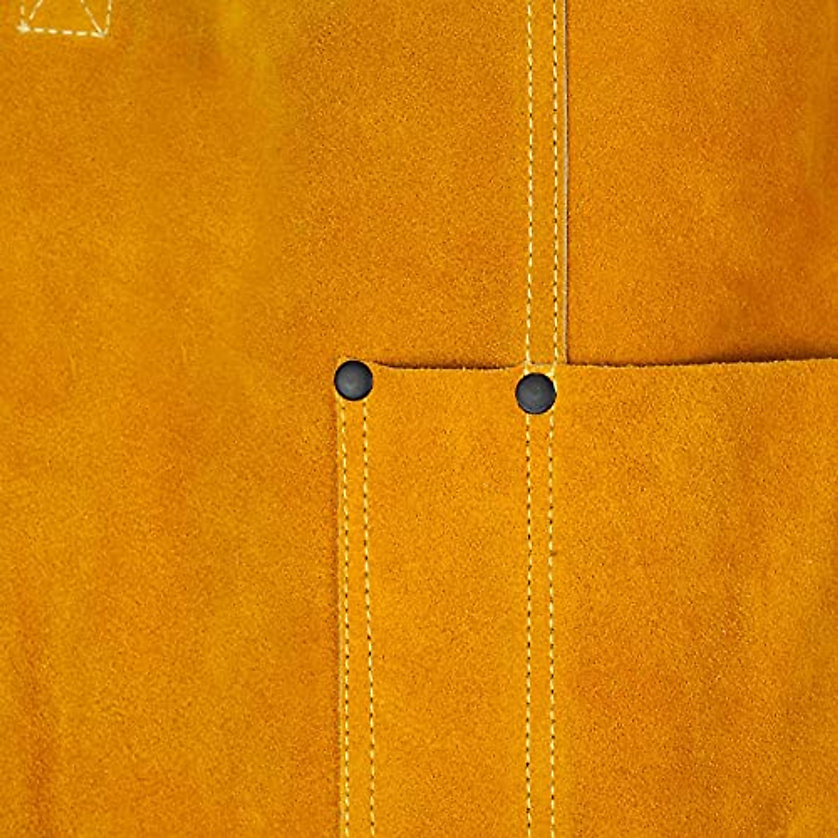 Ur Shield Heavy Duty Leather Welding Apron For Men -Cowhide blacksmith apron 6 Pockets - Fire Resistant Work Apron - Leather Apron For Welders - Blacksmith Apron