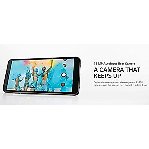 LG Prime 2 (16GB) 5.45" FullVision HD+ Display, 3,000 mAh All Day Battery, 4G LTE GSM AT&T Unlocked for All GSM Carriers - LM-X320AA (16 GB) (Renewed)