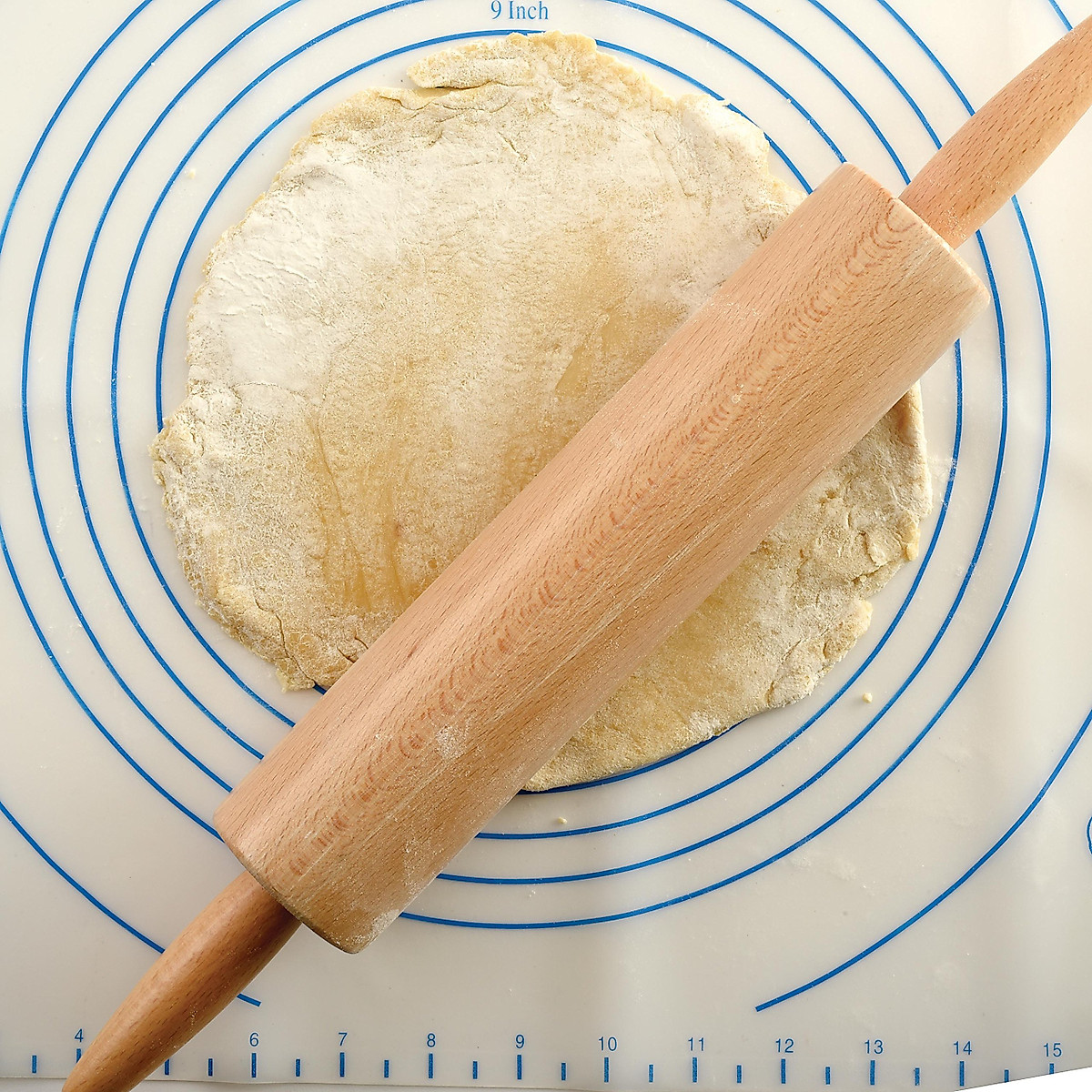 Norpro Silicone Pastry Mat with Measures, As Shown