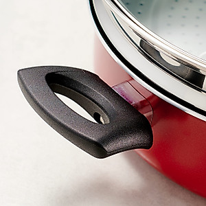 Tramontina 4 Qt Covered Nonstick Pan with Steamer, 80149/134DS