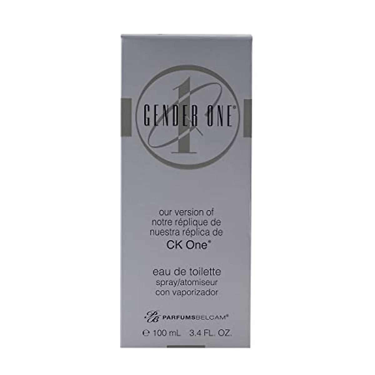PB ParfumsBelcam Gender One Eau De Toilette Spray, Our Vesion of a Designer EDT, 100ml