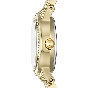 Relic by Fossil Women's Tenley Three-Hand Gold Alloy Metal Bracelet Watch (Model: ZR34506)