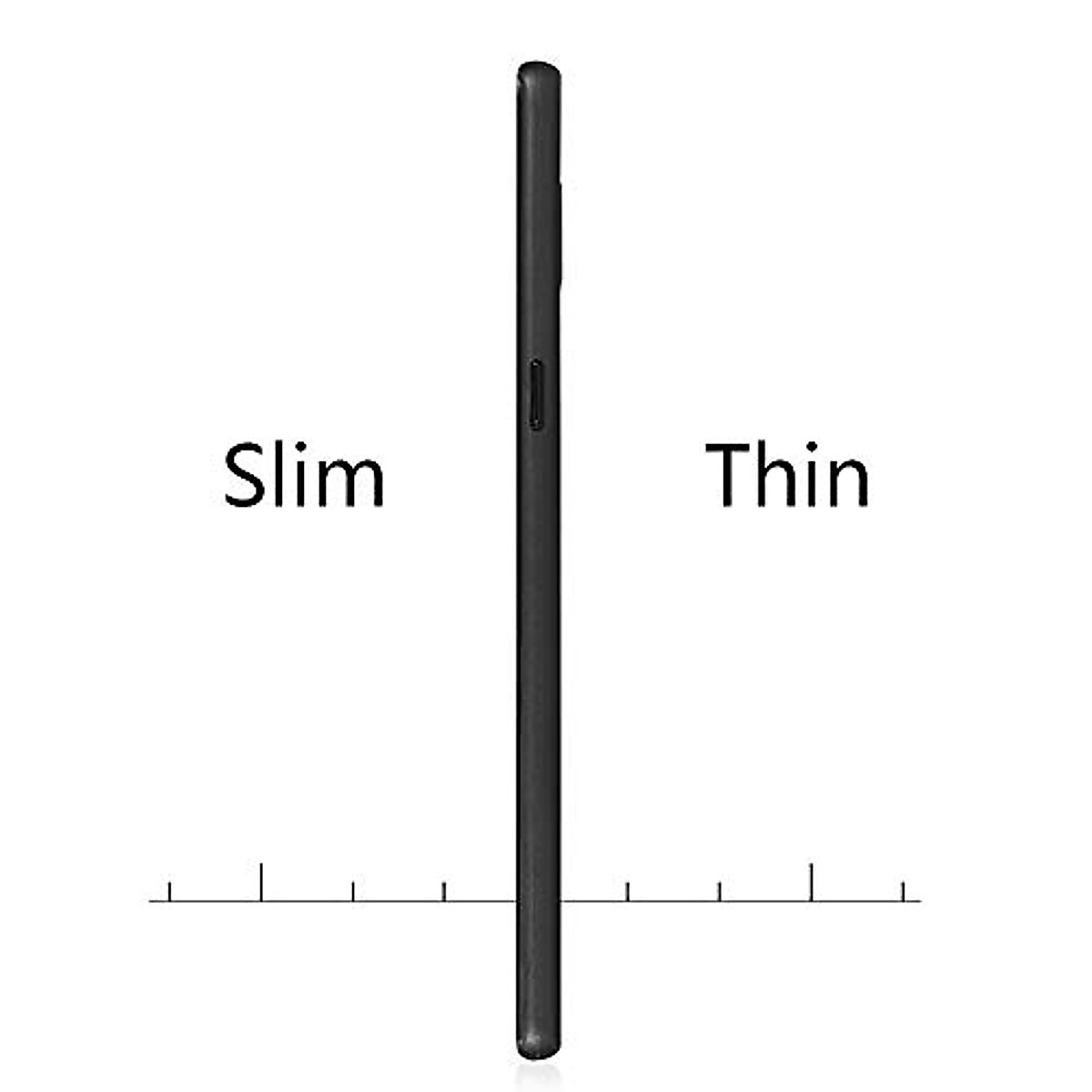 KEEPCA Galaxy Note 8 Slim Case,Thin TPU Silicone Flexible Rubber Soft Skin Gel Lightweight Anti-Scratches Shockproof Protective Cases Cover for Samsung Galaxy Note 8,Matte Black