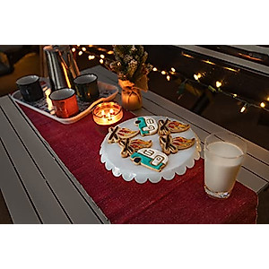 Camco 53369 Life Is Better at the Campsite Cookie Cutters - Perfect for Making Decorative Cookies - Includes (1) Campfire and (1) RV Cookie Cutter , White