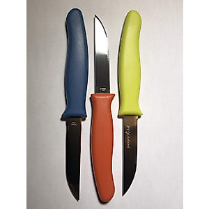 PAMPERED CHEF SET OF #3 KITCHEN PARING KNIFE SET. # 100035